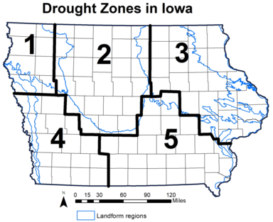 Drought Regions of Iowa | Iowa Geological Survey - The University of Iowa