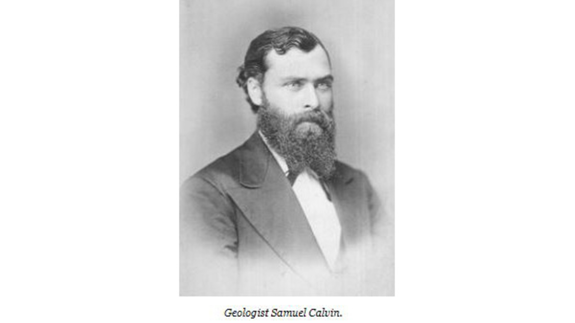 IGS History, Vol. I | Iowa Geological Survey - The University of Iowa